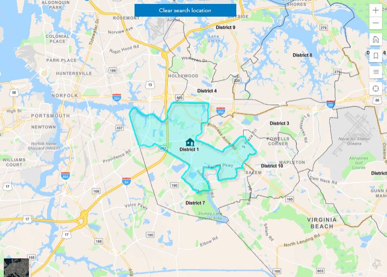 How To Determine Your District In Virginia Beach City Council Elections